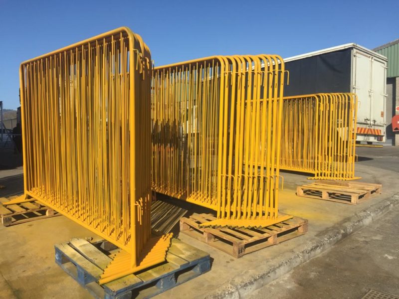 Crowd Control Barriers – FENCE INSTALLERS CAPE TOWN